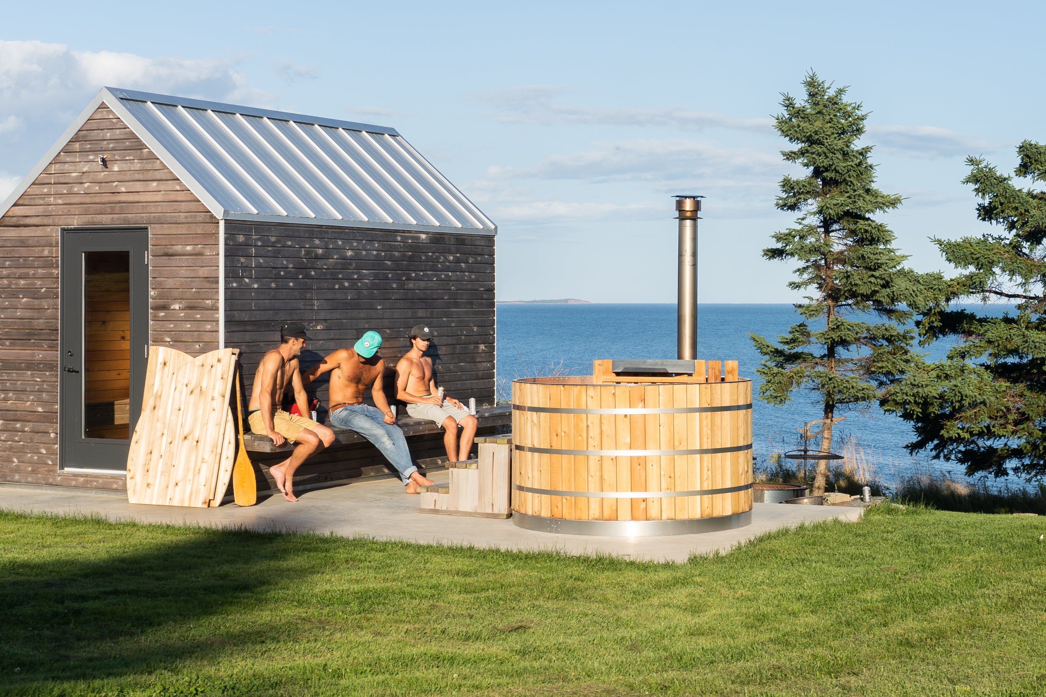 Cedar Hot Tubs - Wood Fired, Electric & Hybrid Hot Tubs – AlumiTubs